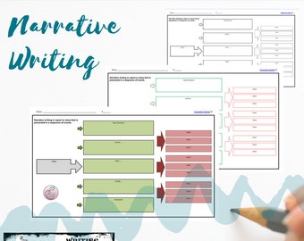 Writing Graphic Organizer Bundle | Etsy