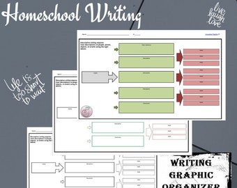 Writing Graphic Organizer Bundle | Etsy