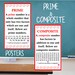 Prime and Composite Math BUNDLE (classroom Decor) - Etsy