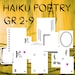 Haiku Poetry Worksheets and Writing Printables - Etsy