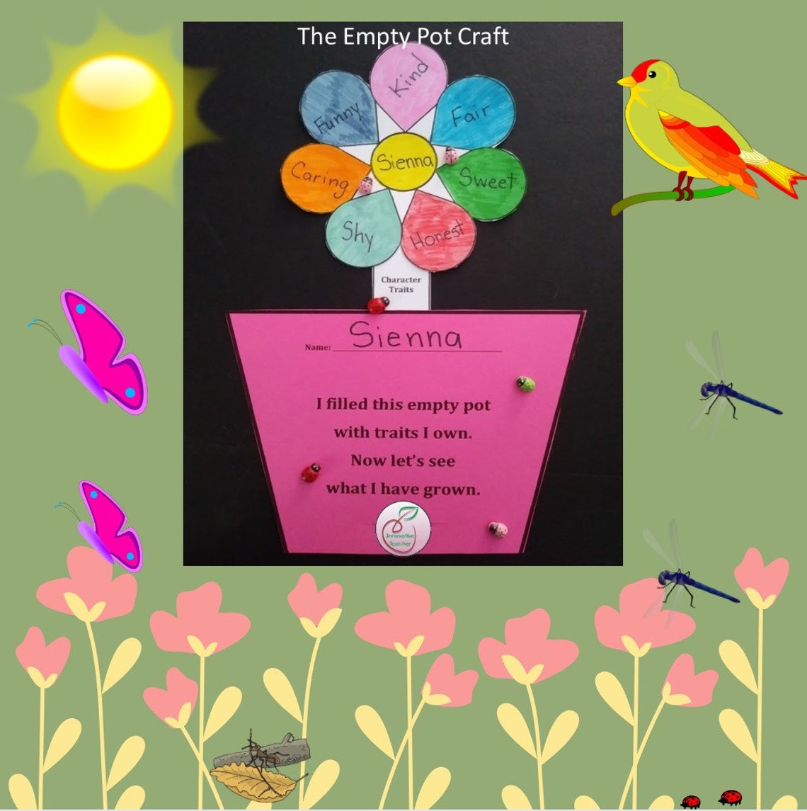 The Empty Pot Activity & Classroom Decor - Etsy