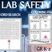 Science Lab Safety Printable Worksheets & Class Poster - Lower ...