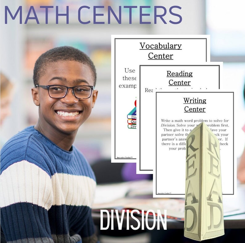 Division | Math Centers - Etsy