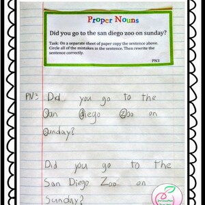 Sentence Editing Printable Task Cards - Etsy