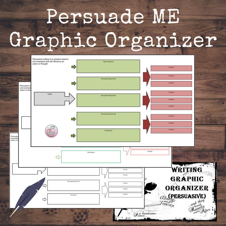 Writing Graphic Organizer BUNDLE - Etsy