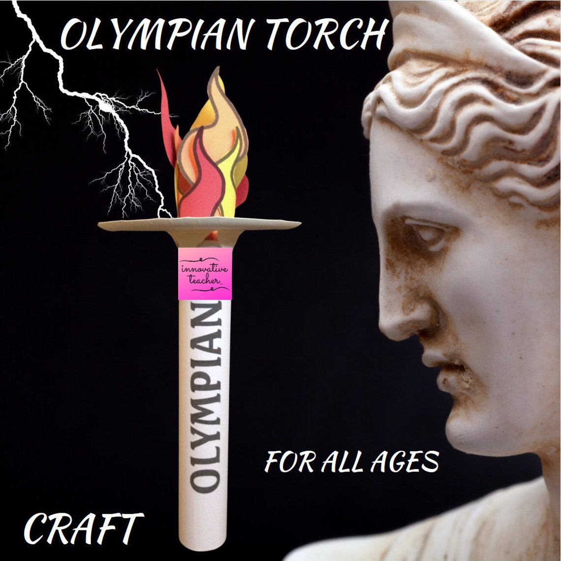 Olympian Torch Activity - Etsy