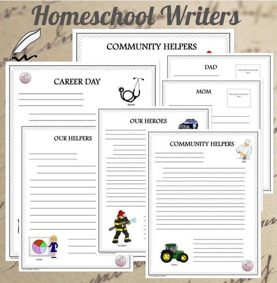 Community Helpers Writing Paper Good Hooks For Essays Reasearch