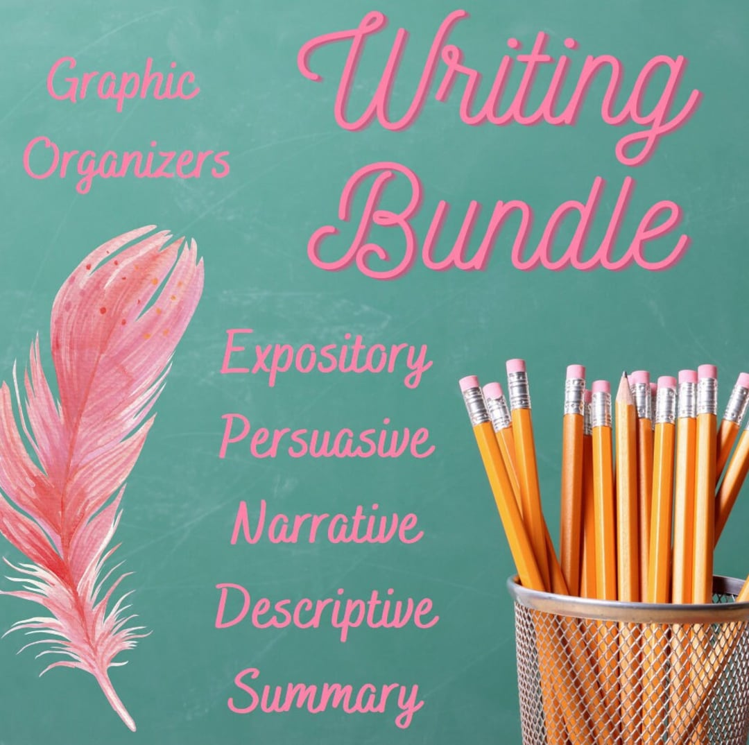 Writing Graphic Organizer BUNDLE - Etsy