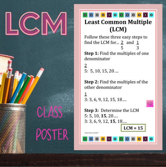 Least Common Denominator Poster