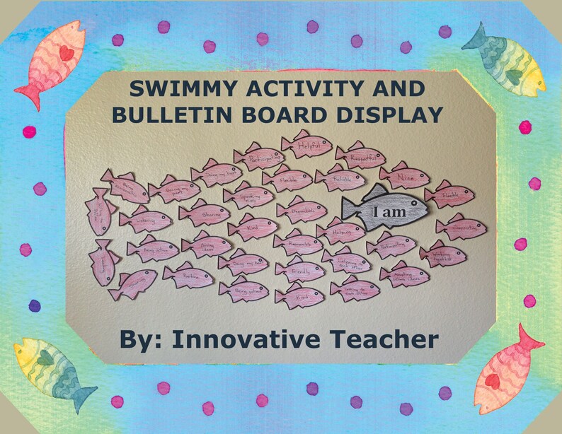 Swimmy Activity and Classroom Display (back to School Reading) - Etsy