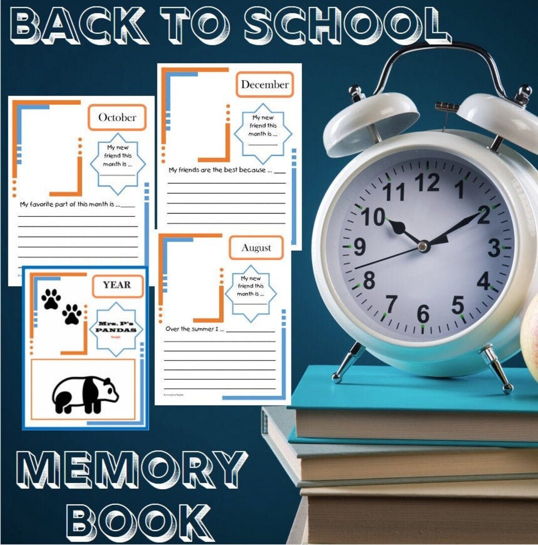 EDITABLE Memory Book | Word File - Etsy