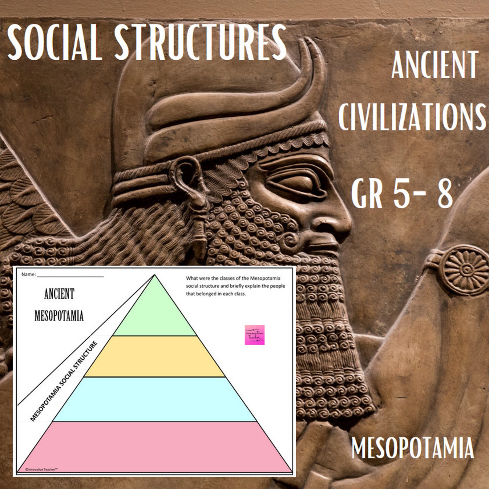 Social Structures of Ancient Civilizations | Middle School History - Etsy