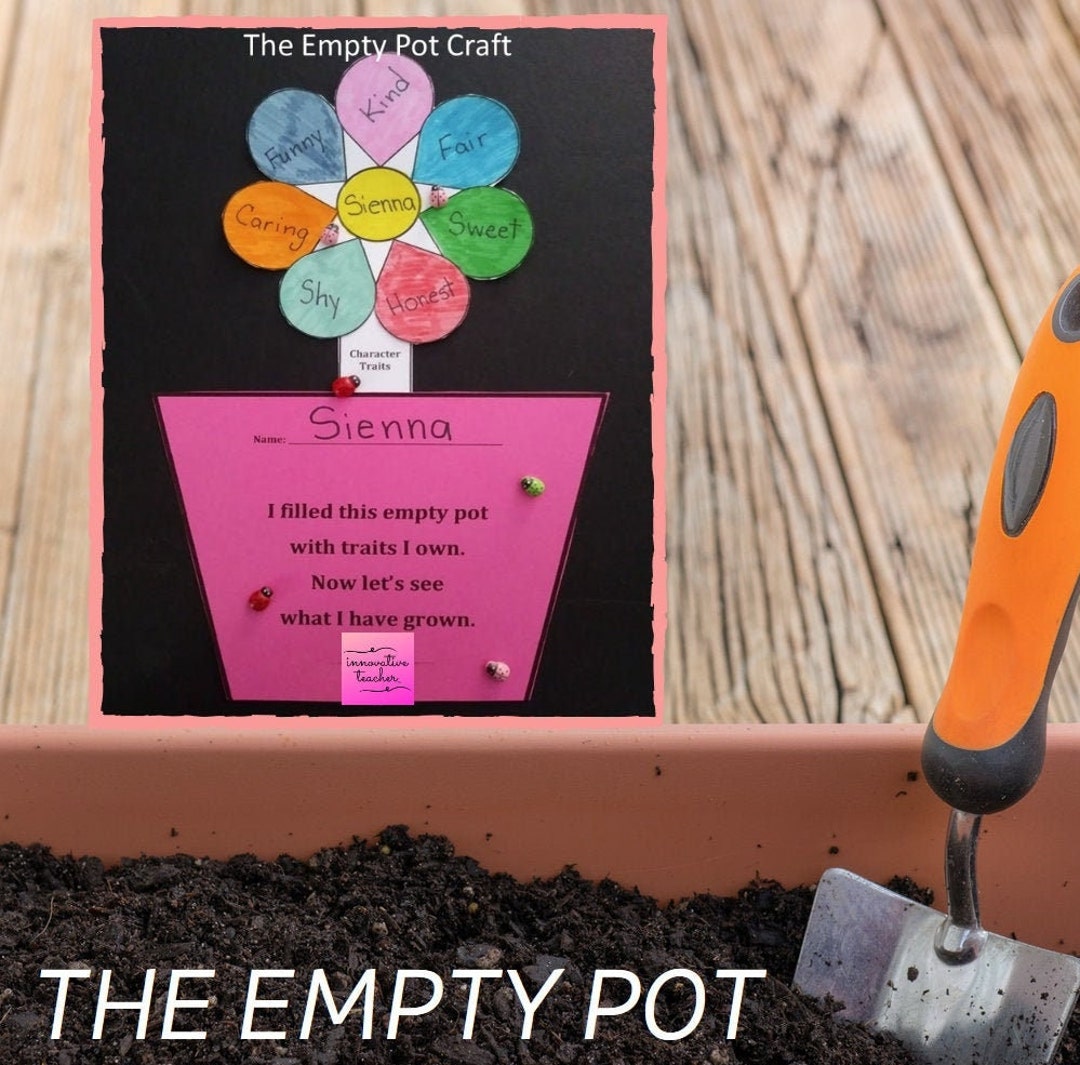 The Empty Pot Activity & Classroom Decor - Etsy