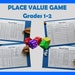 Place Value Dice Math Game Grades 1-2 - Etsy