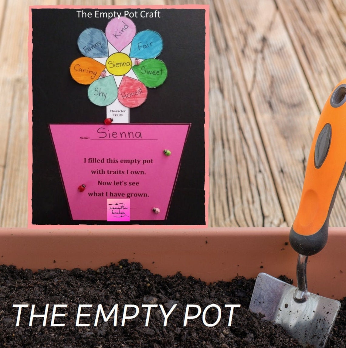 The Empty Pot Activity & Classroom Decor - Etsy