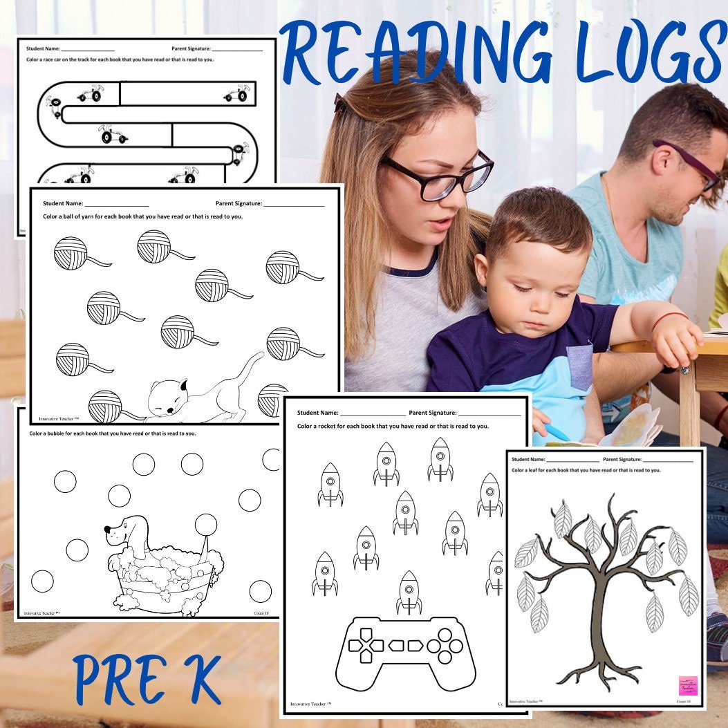 Reading Logs NO Prep Printable - Etsy