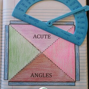 Interactive Math Notebook Geometry Gr 4 - CCSS - Etsy