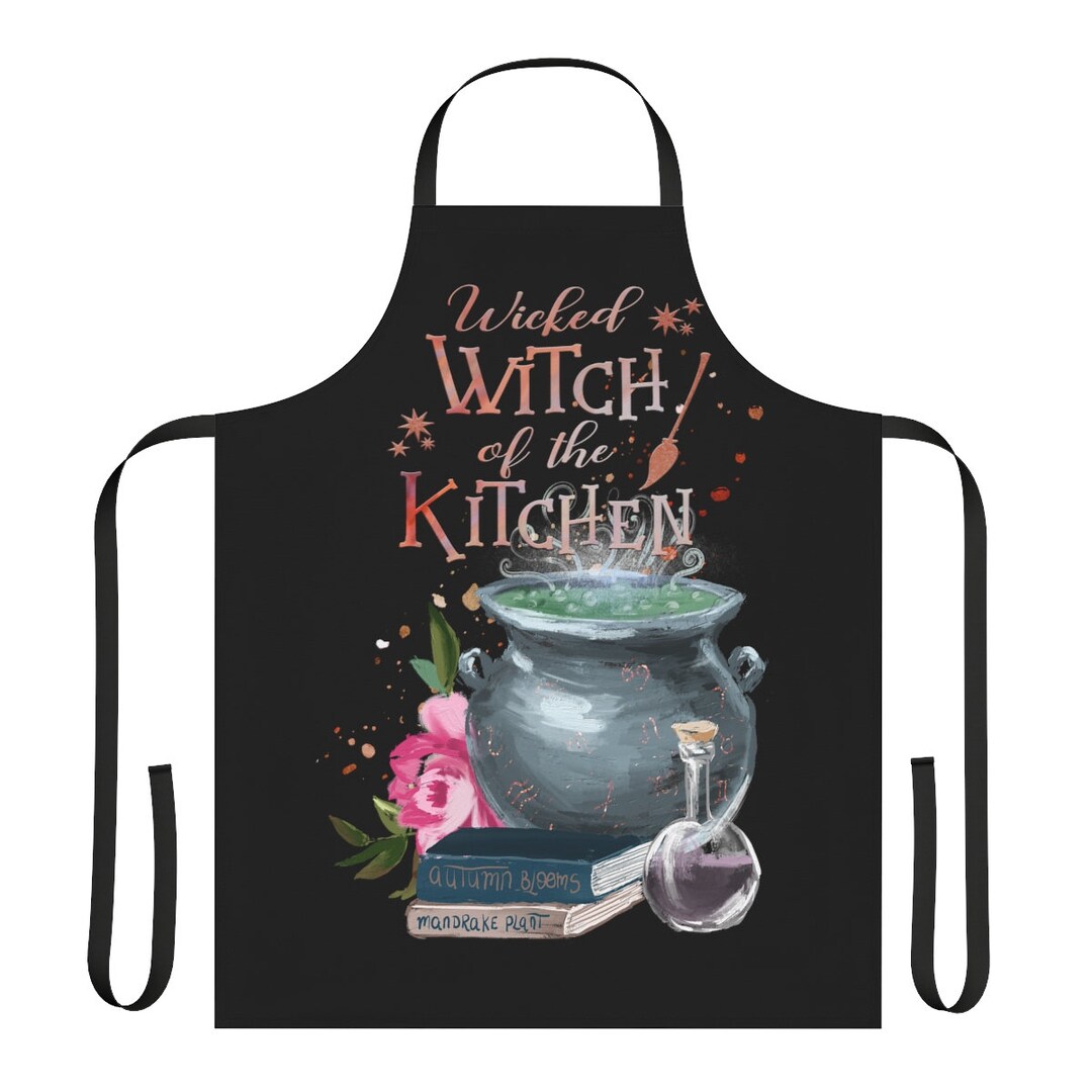 Wicked Witch of the Kitchen Apron AOP - Etsy