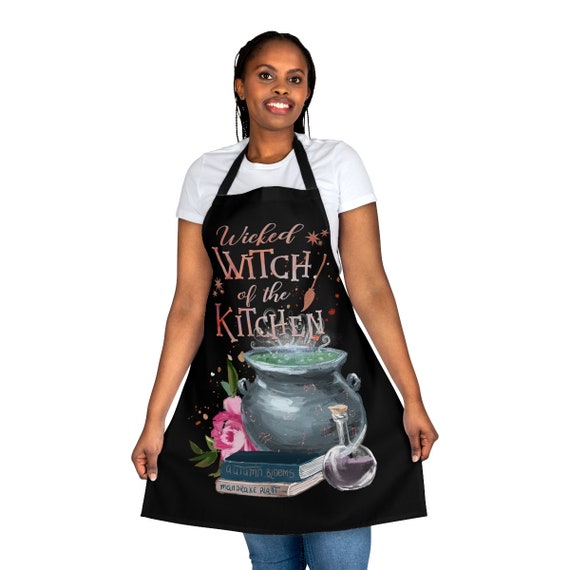 Wicked Witch of the Kitchen Apron AOP - Etsy