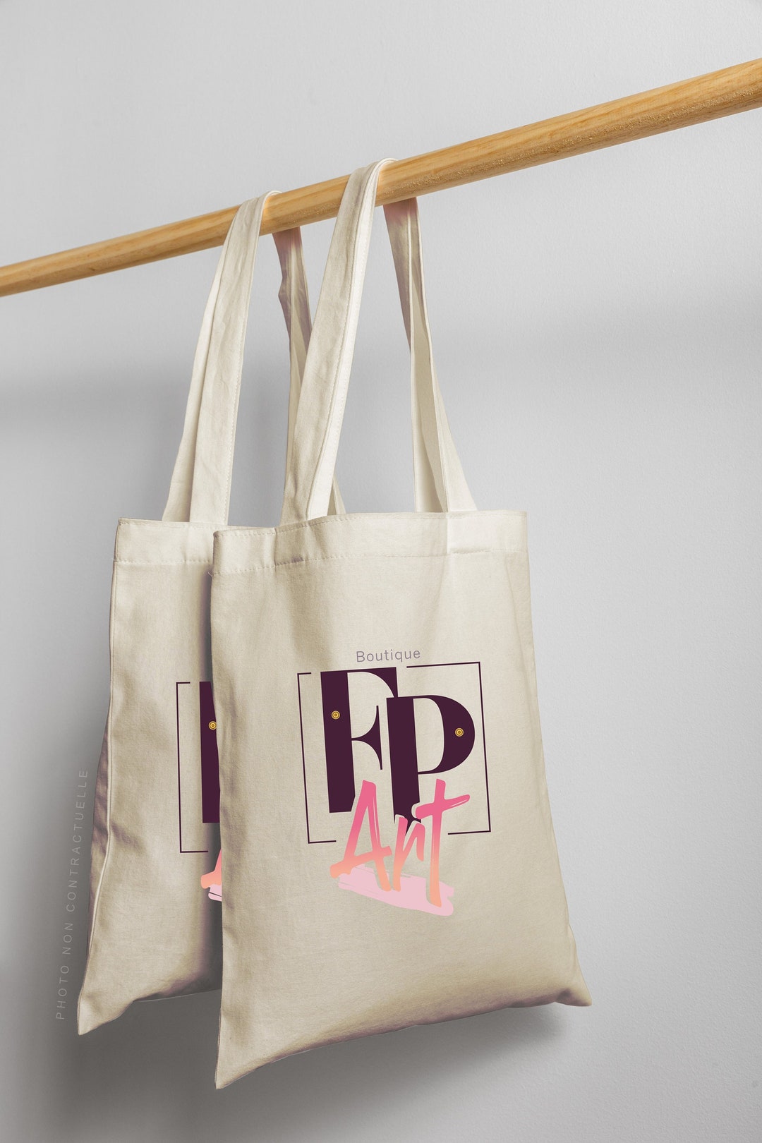 Cotton Advertising Tote Bag / Set of 10 Bags / Business / - Etsy