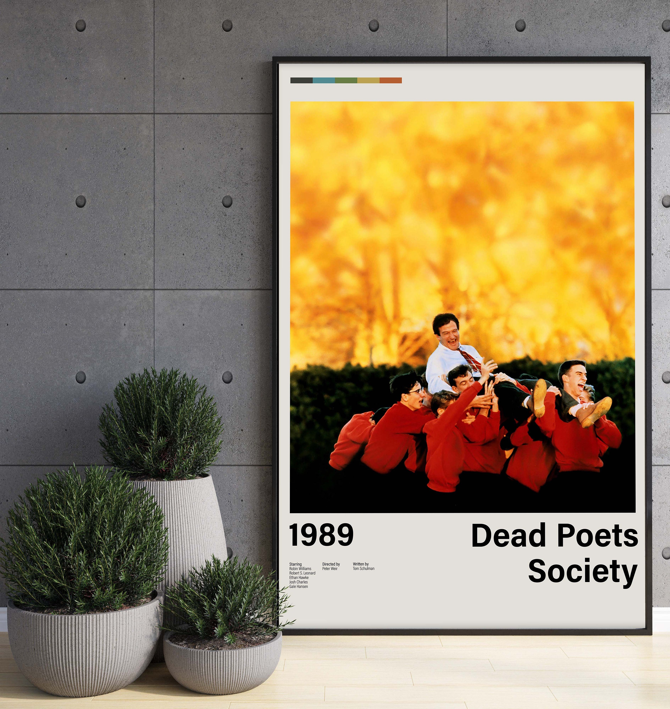 Dead Poets Society Movie Posters - Cinema Print Poster sold by BilYoung ...