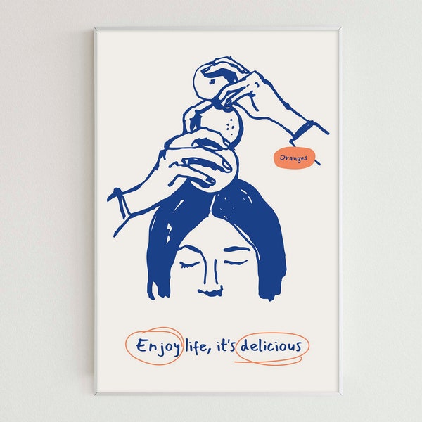 Life is Delicious - Etsy