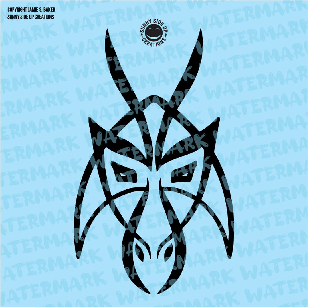 Abstract Goat Design for Shirts, Decal, Mug, Hat - Digital Vector ...