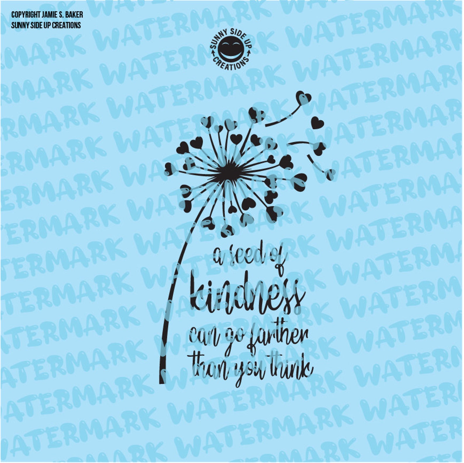 A Seed of Kindness Can Go Farther Than You Think Design for - Etsy