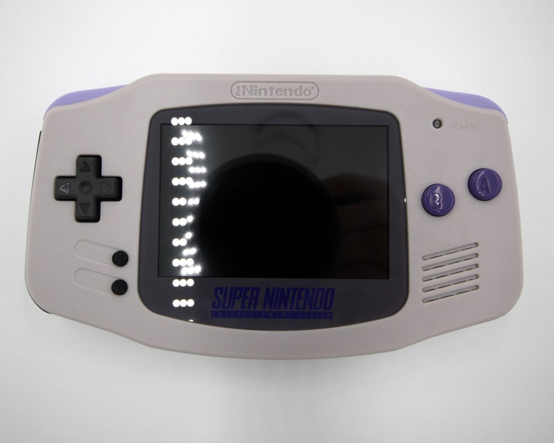 Nintendo Game Boy Advance GBA Backlit Funnyplaying Cleanamp Recap - Etsy