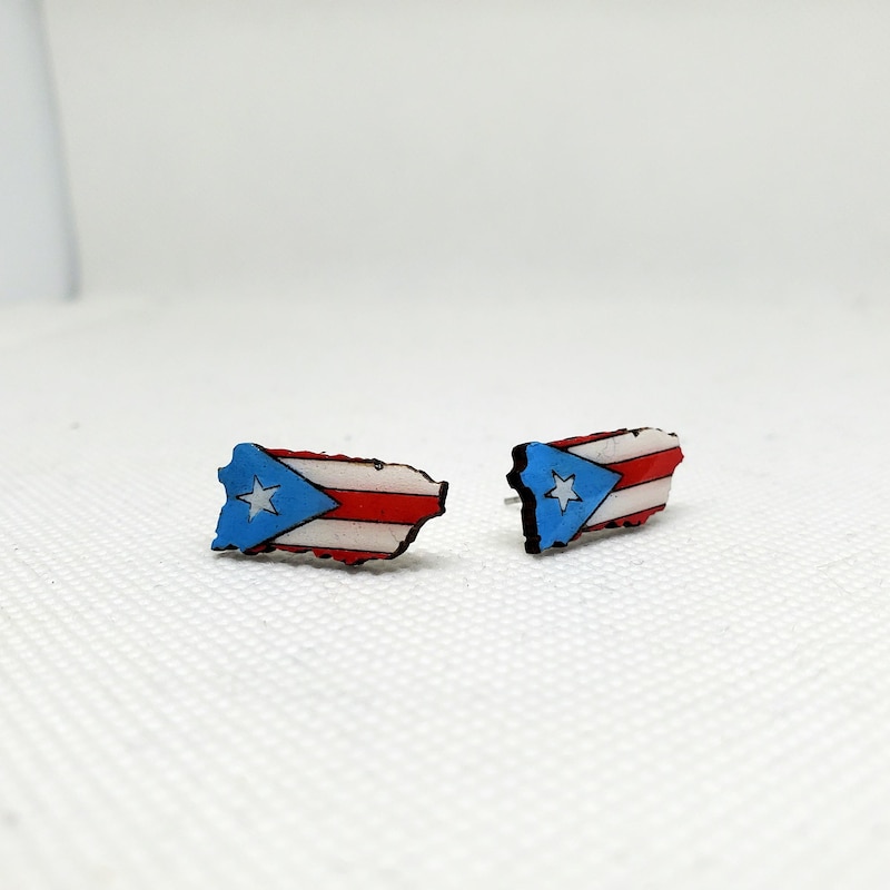 Island Studs - Etsy