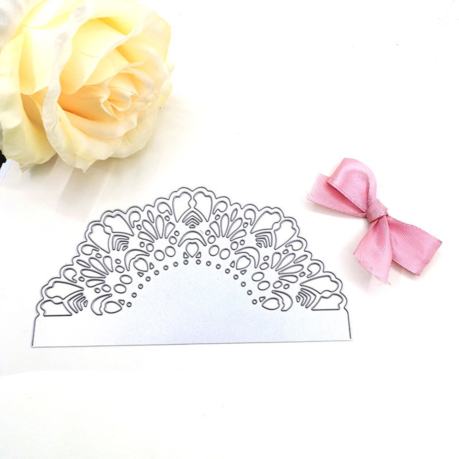 Flower Lace Metal Cutting Dies Reusable Metal Dies for - Etsy
