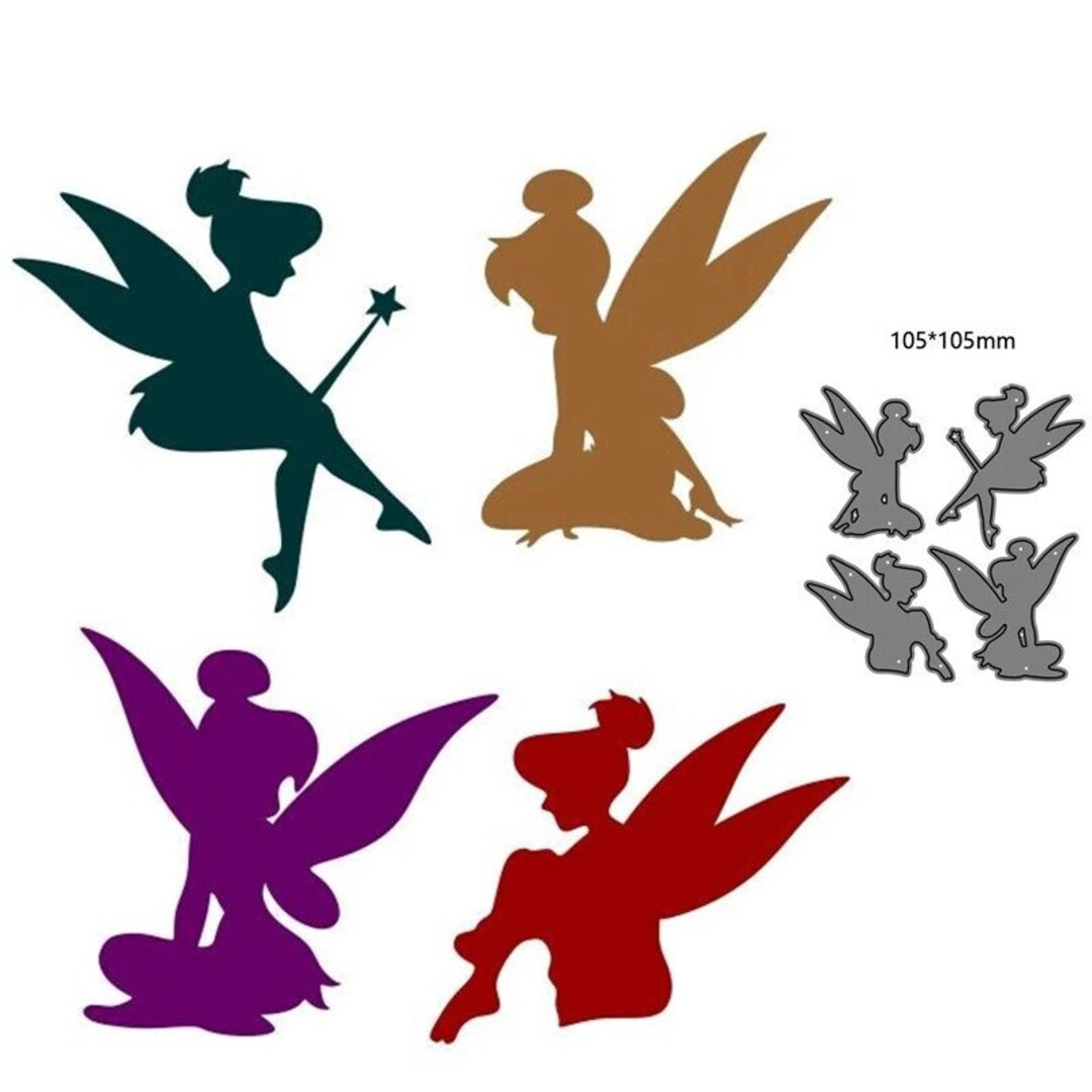 Craft Metal Cutting Dies Cut Die Mold Fairy Elf Decoration Scrapbook ...