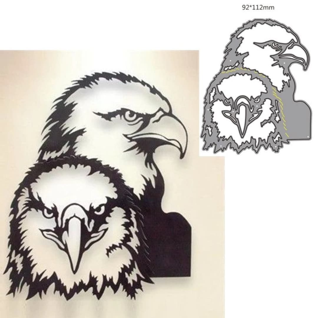 Craft Metal Cutting Dies Cut Die Mold Animal Eagle Decoration Scrapbook ...