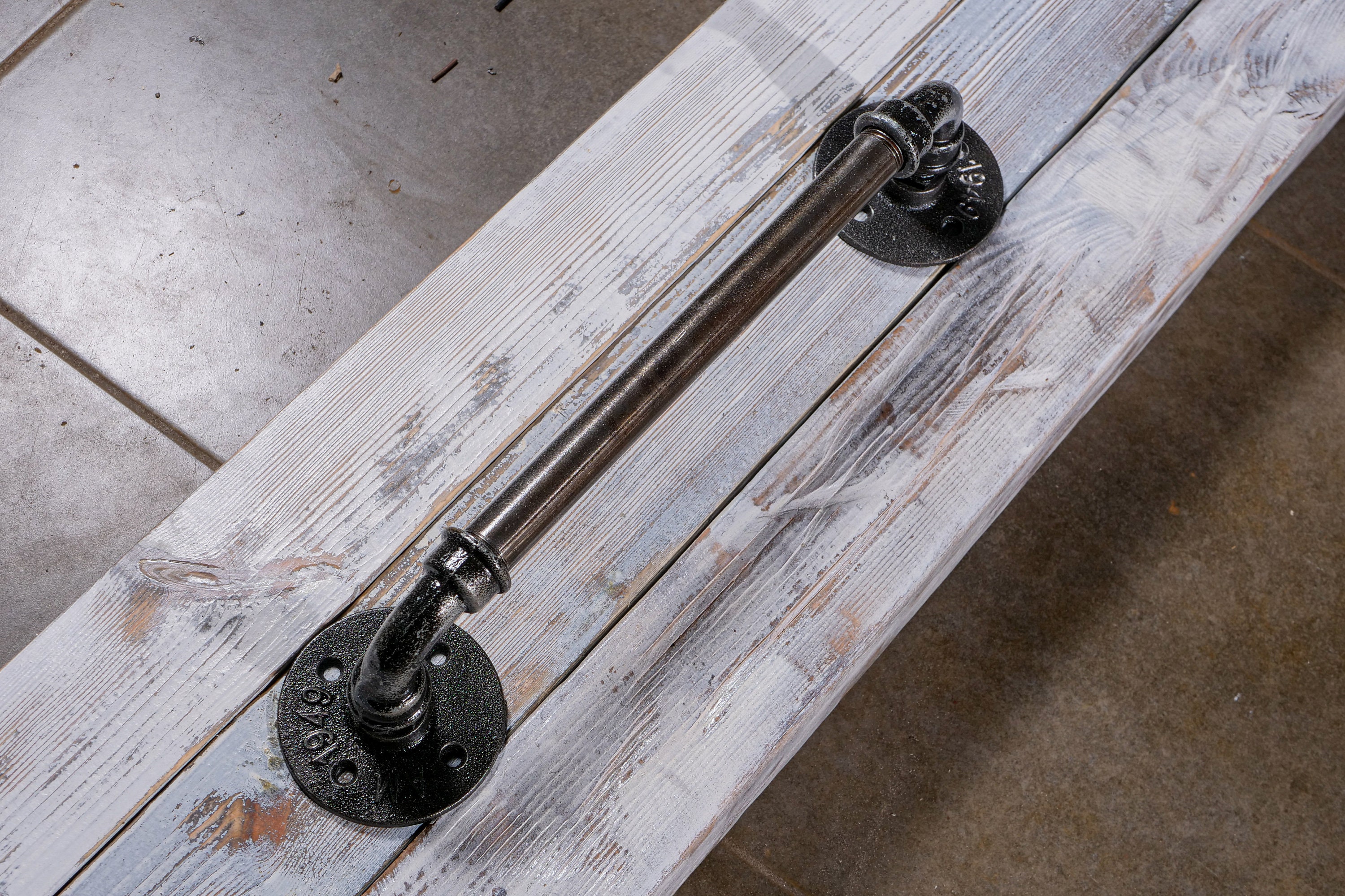 Barn Door Handle Industrial Grab Handle Metal Handles Rustic Door Knobs ...