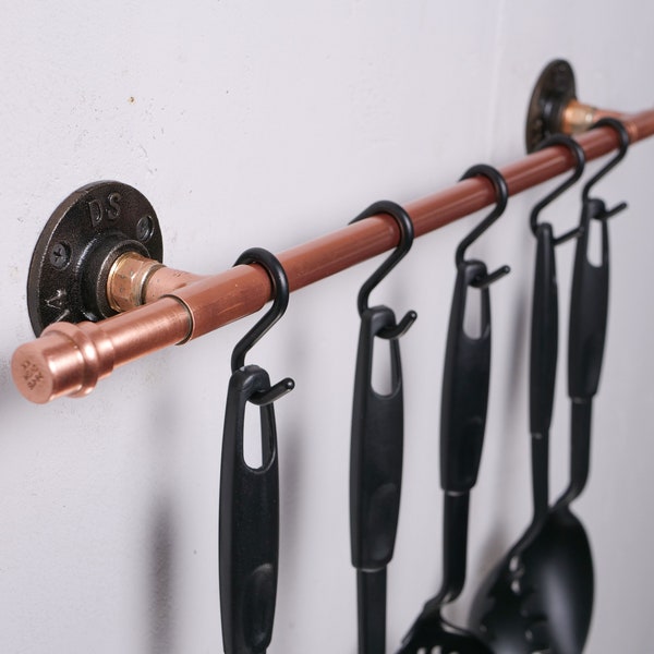 Copper Pan Rail - Etsy