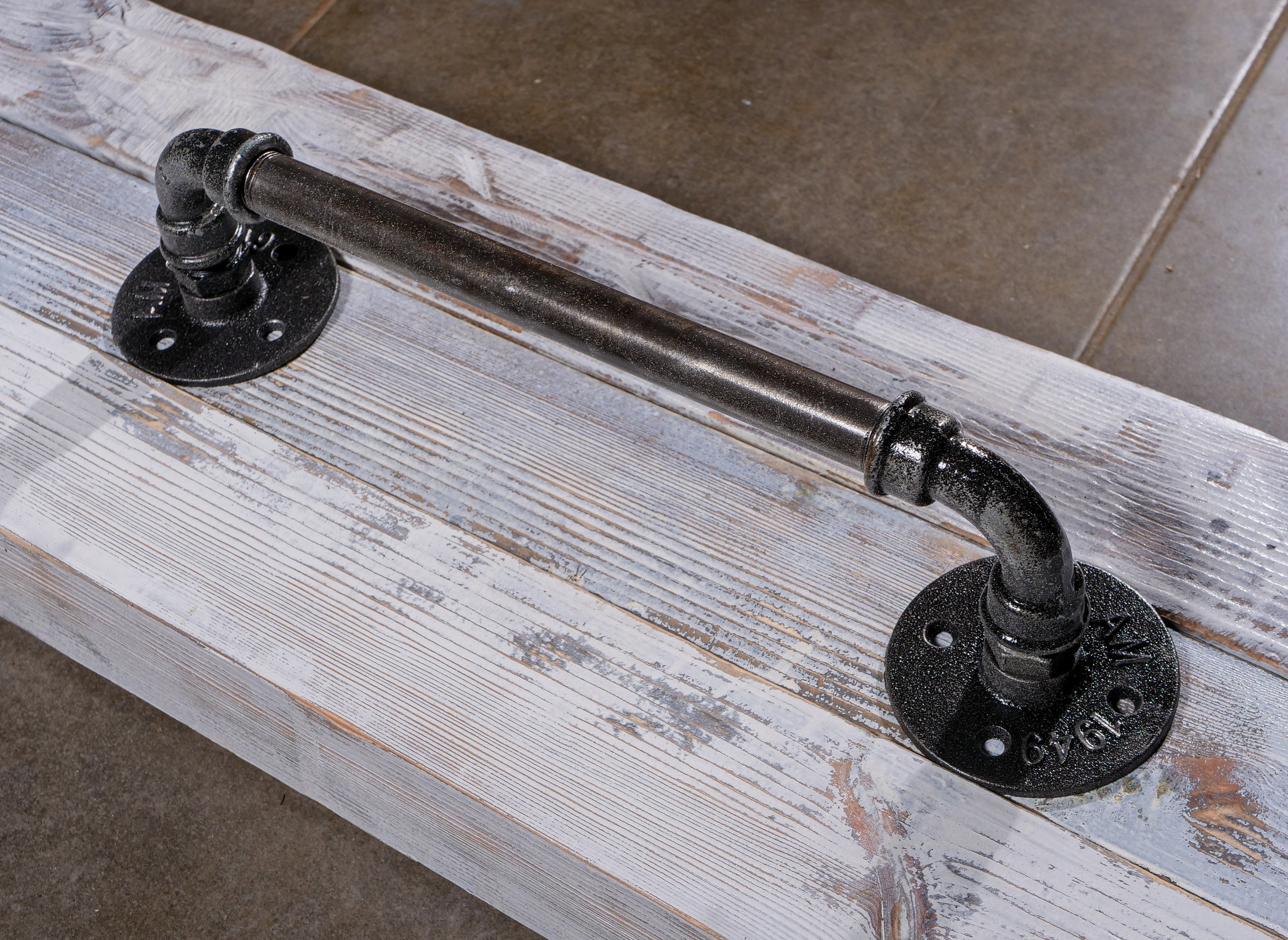 Barn Door Handle Industrial Grab Handle Metal Handles Rustic Door Knobs ...