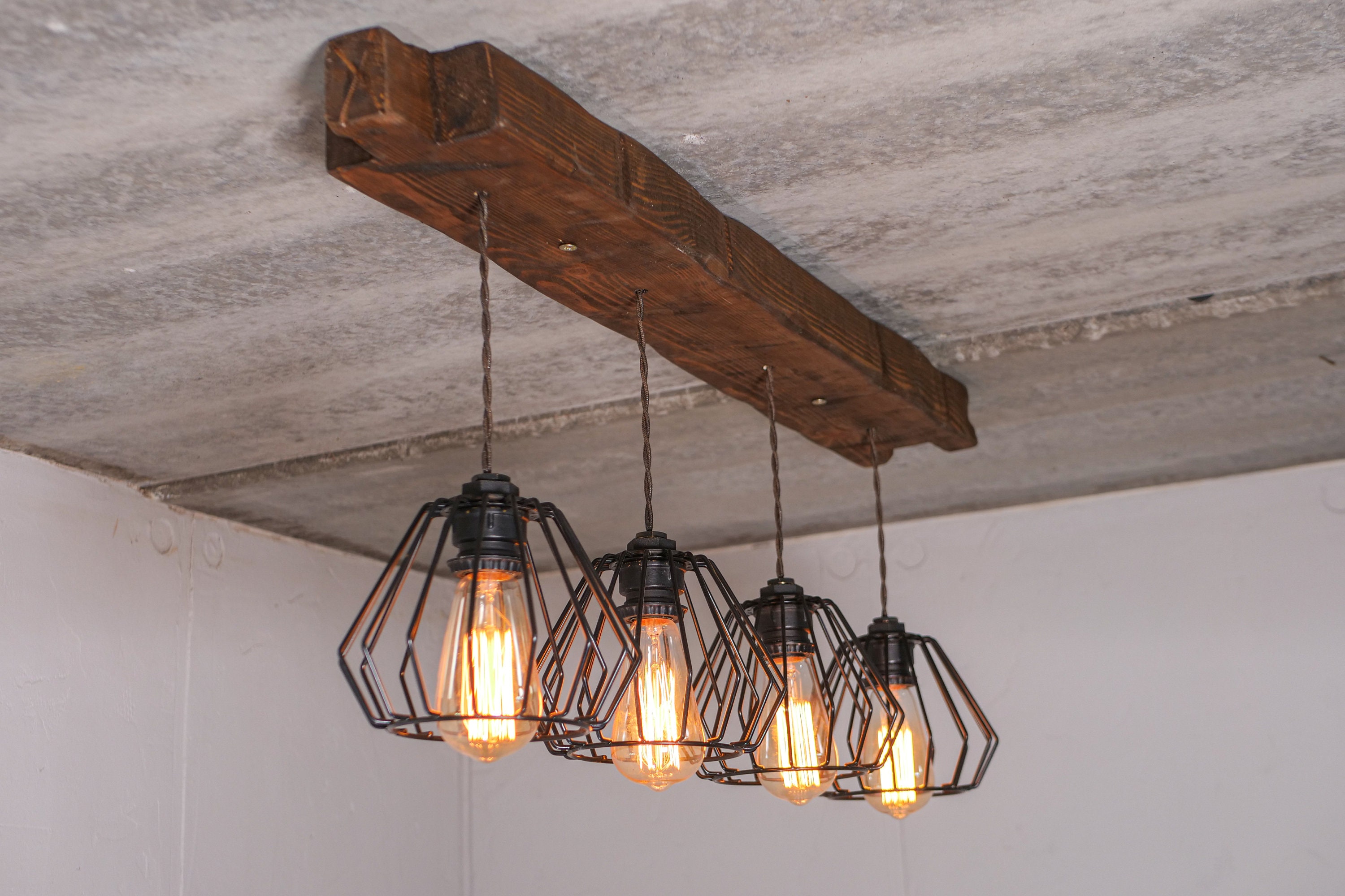 Farmhouse Light Fixture Rustic Chandelier Lighting Ceiling Light ...