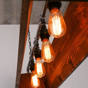 Billiard & Pool Table Light Wood Pendant Lighting Kitchen Island Lights ...