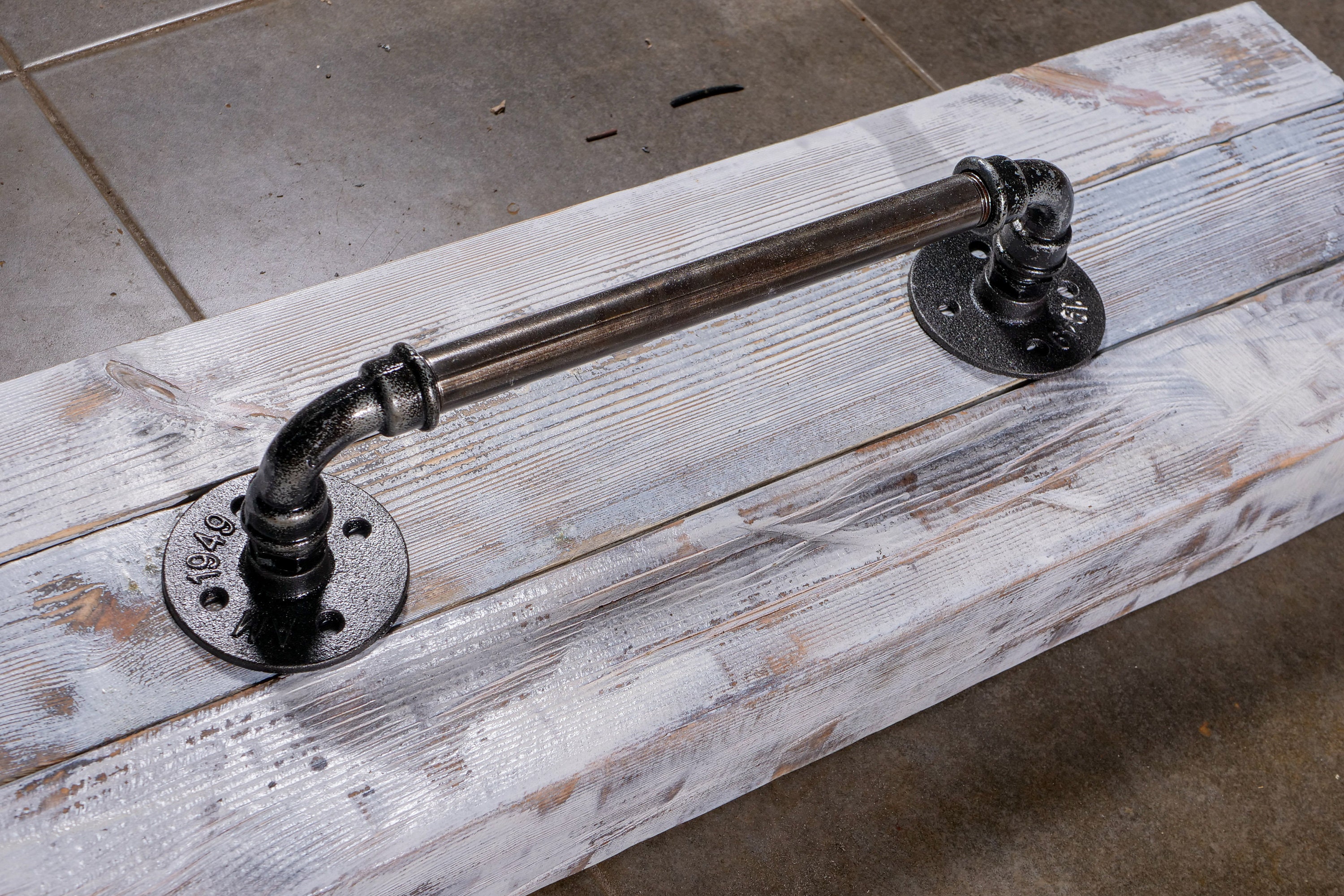 Barn Door Handle Industrial Grab Handle Metal Handles Rustic Door Knobs ...
