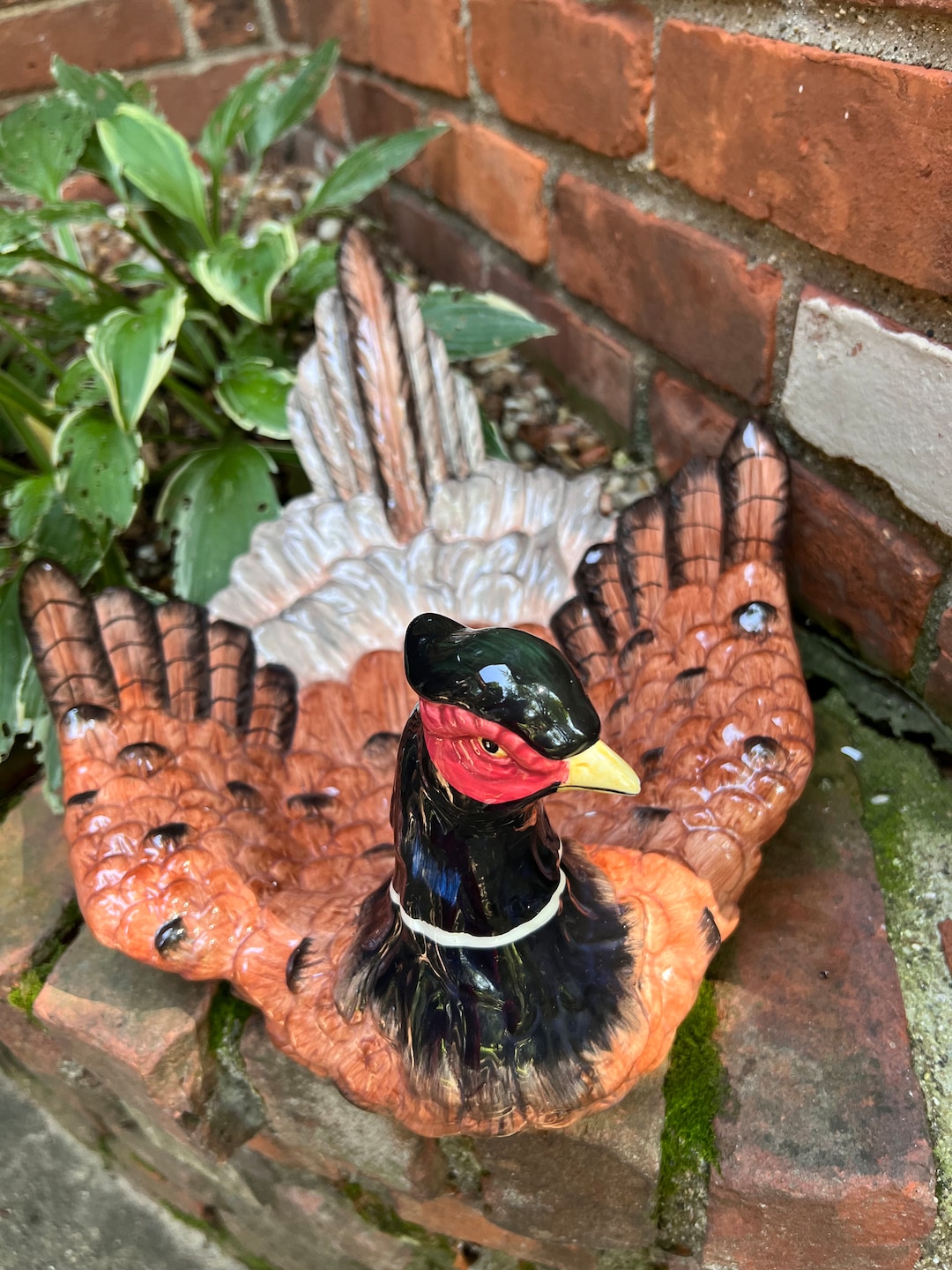 Kaldun & Bogle Pheasant Beautiful Fall Colors Ceramic Platter ...