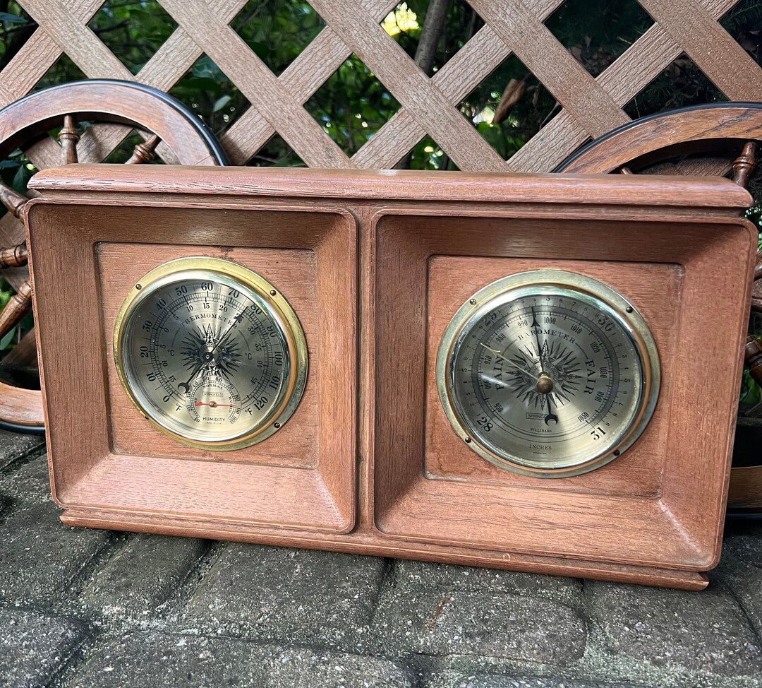 Vintage - Springfield Weather Station DUO MIB - No Key/barometer ...