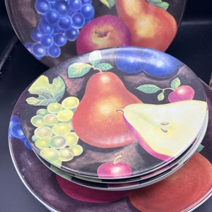 Furio Fruit Dinnerware 5 Pieces , Dinner Plates, - Etsy