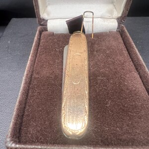 Antique 14K Gold Filled Pocket Knife, 2-3/4" Long, 1/2" Wide (without ...