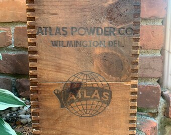 Antique Dynamite Box - Etsy