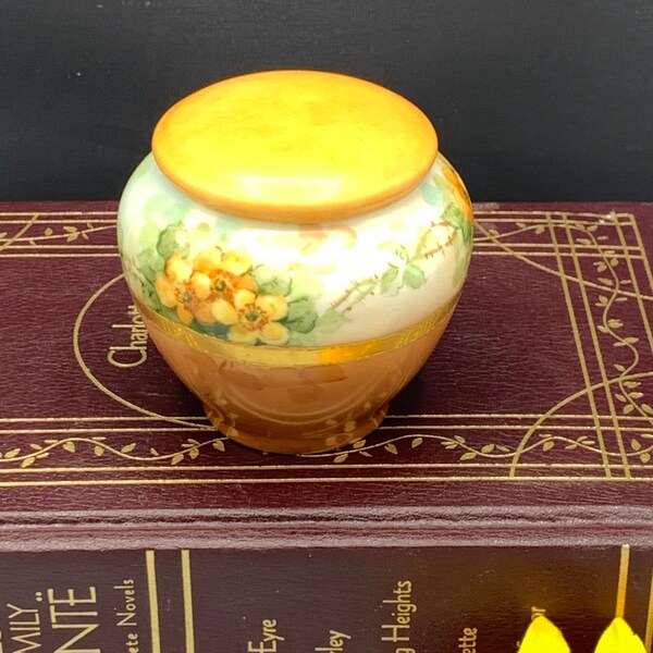 Antique Powder Jar - Etsy