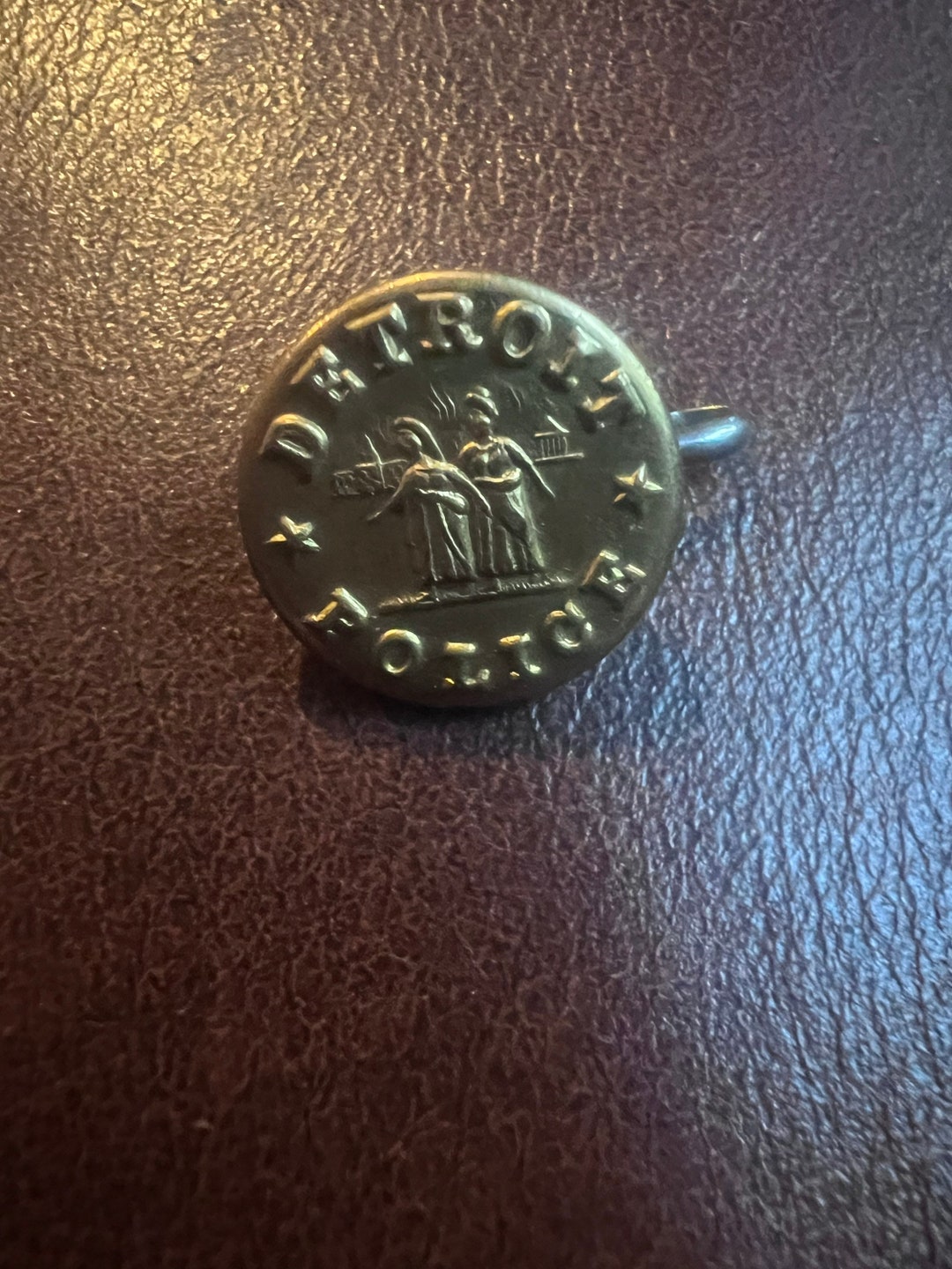 Antique Detroit City Police Department Brass Button - Etsy