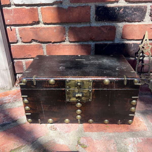 Antique Church Collection Box - Etsy