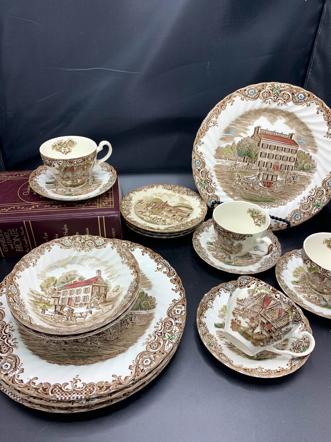 Johnson Brothers Heritage Hall Dinnerware, Plates , Bowls Cups - Etsy