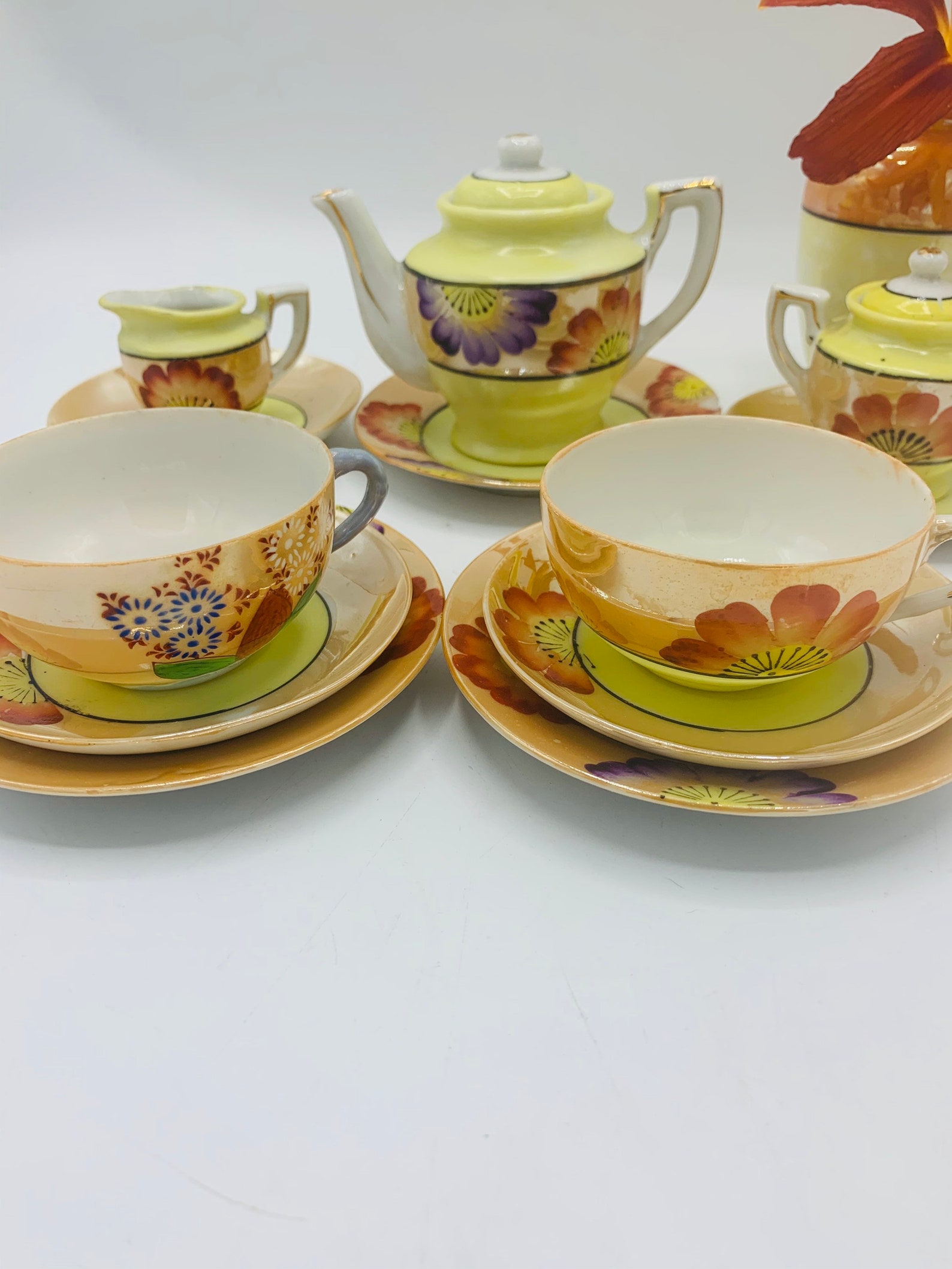 Children's Lusterware Tea Set at Erin Ayers blog
