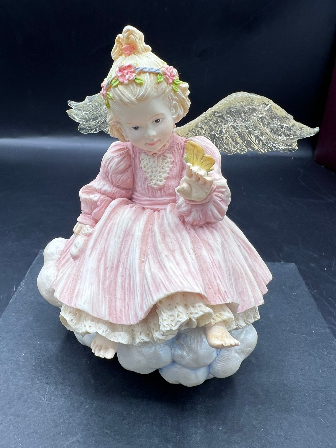 Sandra Kuck Figurine 1997 Angel Figurine Alexandra - Etsy
